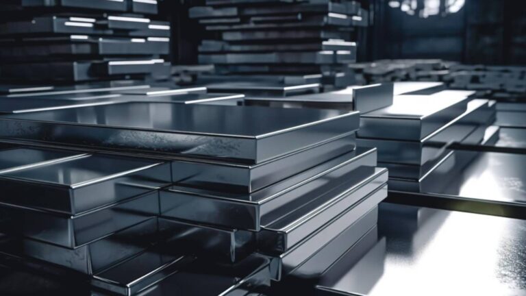 Passo a passo para armazenar chapas de aço corretamente